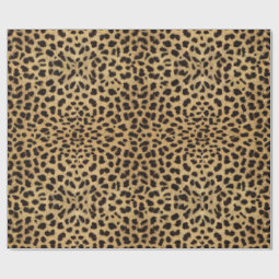 Animal Print CHEETAH Wrapping Paper | Zazzle