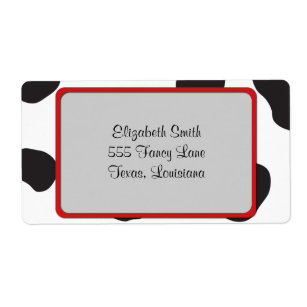 Cow Labels | Zazzle