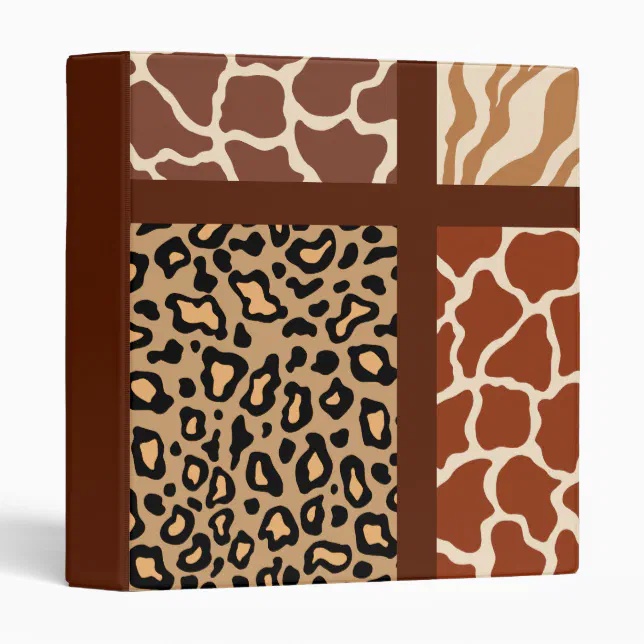 Animal Print Scrapbook Binder | Zazzle