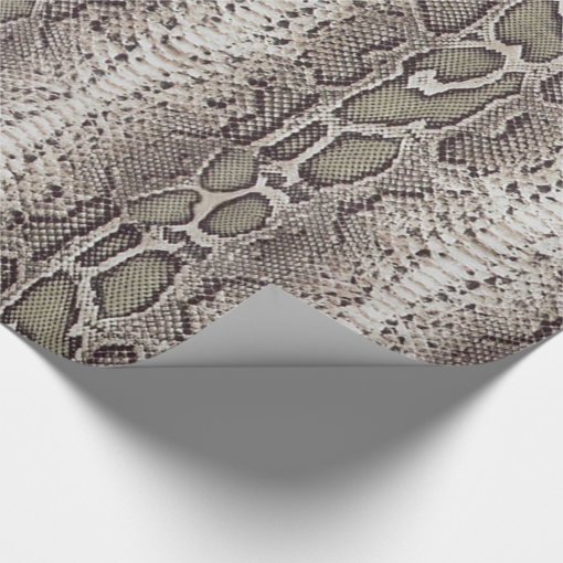 Animal Print SNAKE SKIN Wrapping Paper | Zazzle