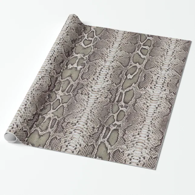 Animal Print SNAKE SKIN Wrapping Paper | Zazzle