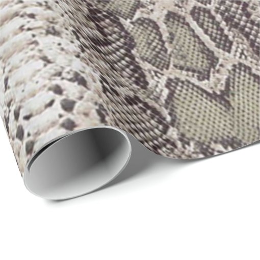 Animal Print SNAKE SKIN Wrapping Paper | Zazzle