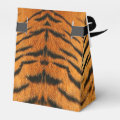 Animal Print Tiger Birthday Favor Box | Zazzle