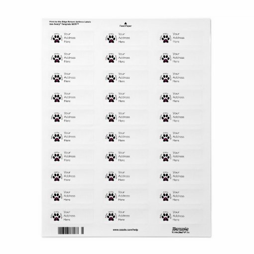 Animal Rescue Address Labels | Zazzle