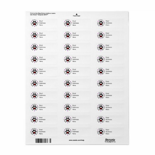 Animal Rescue Address Labels | Zazzle