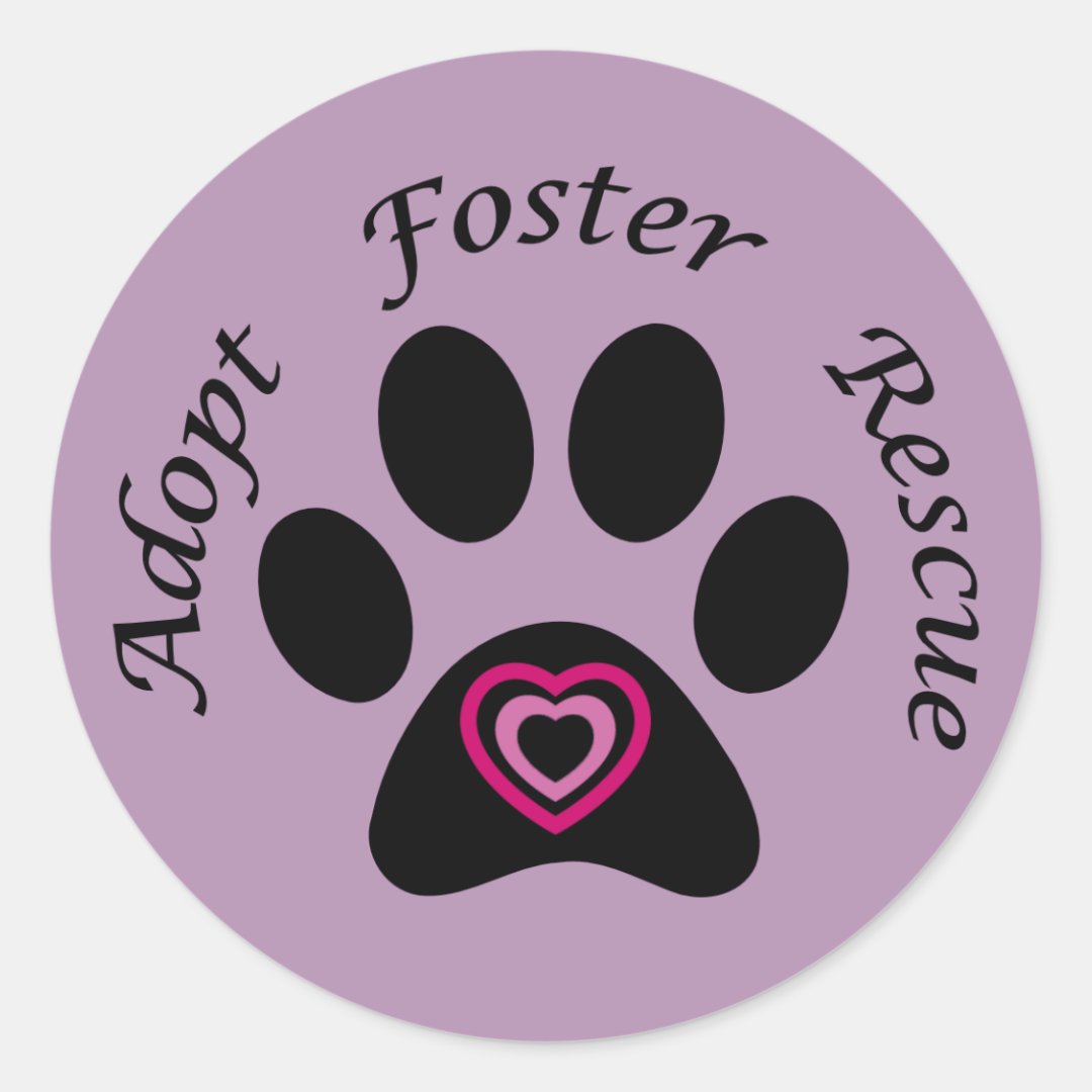 Animal Rescue Sticker | Zazzle