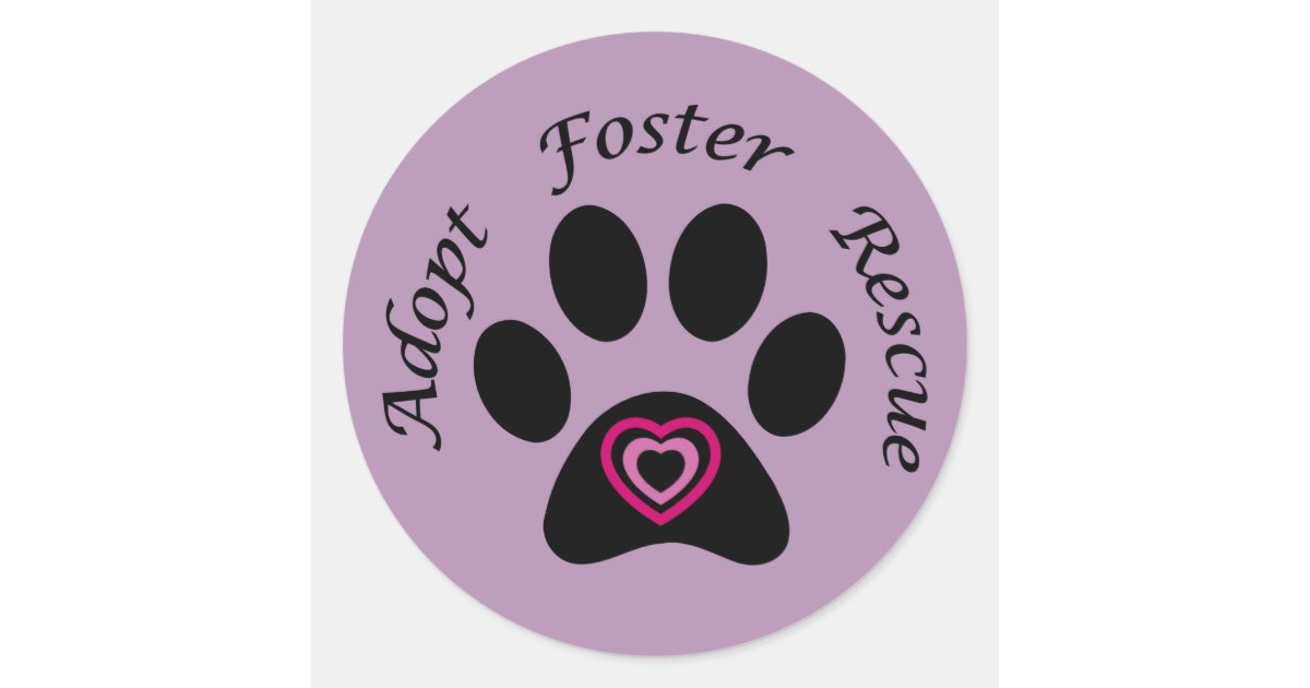 Animal Rescue Sticker | Zazzle