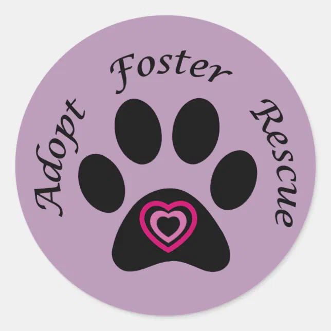 Animal Rescue Sticker | Zazzle
