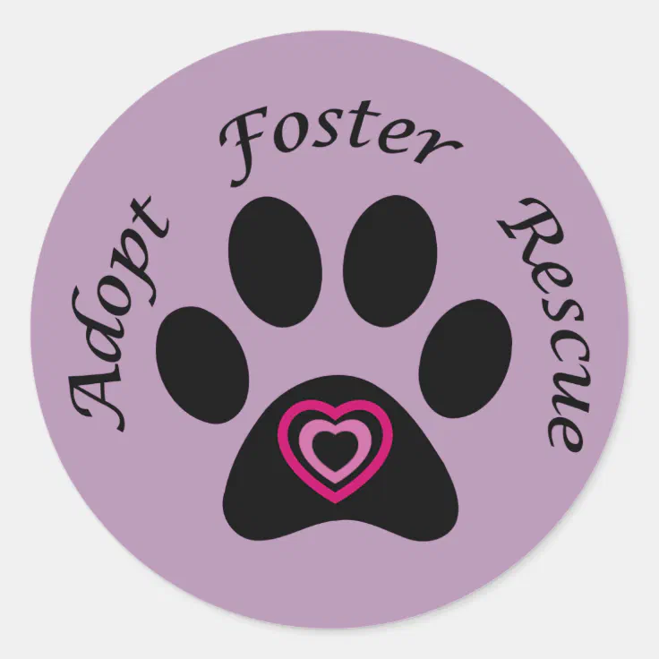 Animal Rescue Sticker | Zazzle
