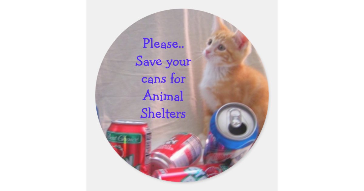 animal shelter stickers | Zazzle