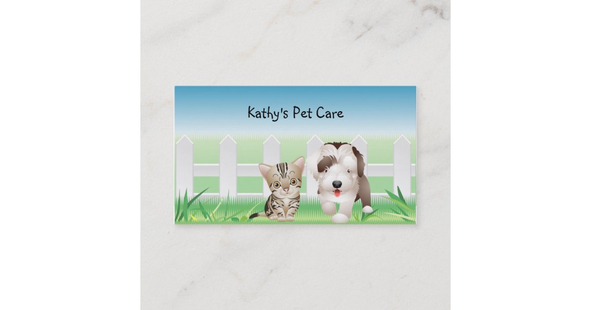 Animal Veterinarian Business Card | Zazzle