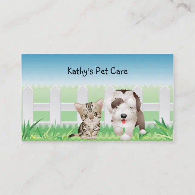 Animal Veterinarian Business Card | Zazzle