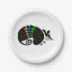 Animal - Wildlife - Cool hand drawn ARMADILLO - Paper Plates | Zazzle