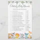 Animals Baby Shower Celebrity Baby Names Games | Zazzle