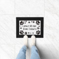 Animals Welcome, People Tolerated Door Mat | Zazzle