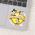 Animaniacs | Warner Brothers & Sister WB Shield Sticker | Zazzle