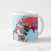 Animaniacs | Yakko's World Map Graphic Giant Coffee Mug | Zazzle