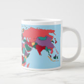 Animaniacs | Yakko's World Map Graphic Giant Coffee Mug | Zazzle