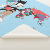 Animaniacs | Yakko's World Map Graphic Sherpa Blanket | Zazzle