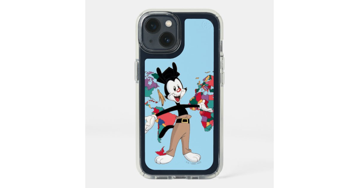 Animaniacs | Yakko's World Map Graphic Speck iPhone 13 Case | Zazzle