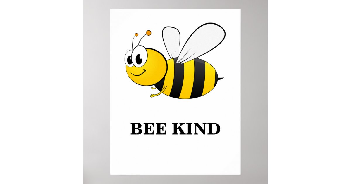 Animated Bee background Poster | Zazzle