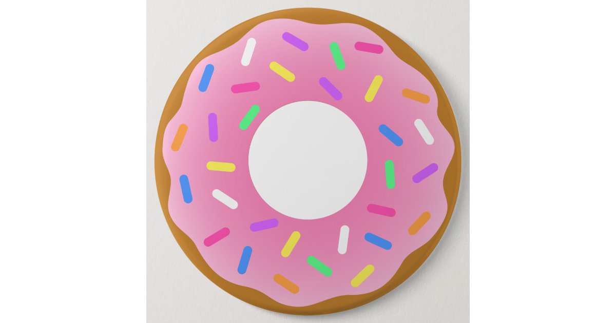 Animated Donuts Button | Zazzle