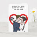 Animated Princess Wedding Day Congratulations Card | Zazzle