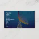 Animated satellite dish over blue background business card | Zazzle