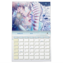 Anime art 2012 calendar | Zazzle