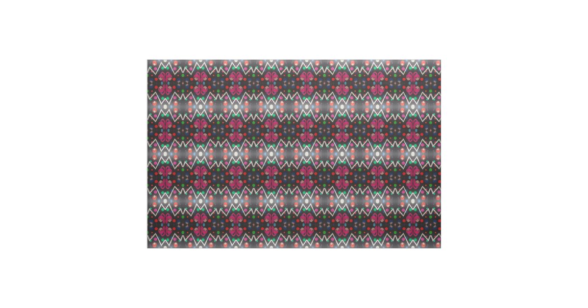 Anime Characters Bright Design Fabric | Zazzle