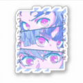 Anime Girl Eyes - Japan Culture Art - Japanese Sticker | Zazzle