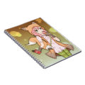 Anime Girl in Fox Cosplay Notebook | Zazzle