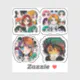 "anime girl stickers whatsapp" "anime girl sticker | Zazzle