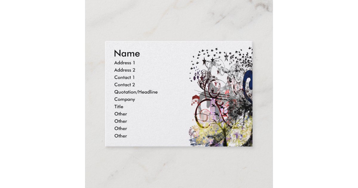 Anime Girls Business Card | Zazzle