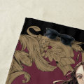 Anime Hermione Granger Ornate Frame Beach Towel | Zazzle
