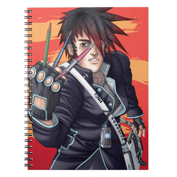 Anime Manga Artist Notebook | Zazzle