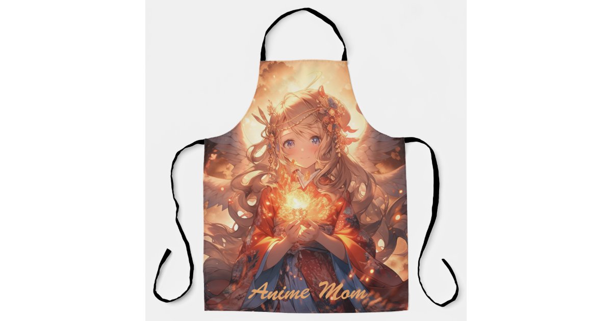 Anime Mom Apron | Zazzle