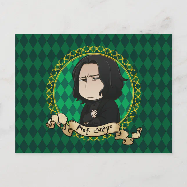 Anime Professor Snape Postcard | Zazzle