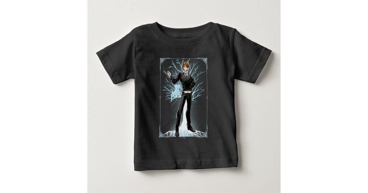 Anime Ron Weasley's Jack Russell Terrier Patronus Baby T-Shirt | Zazzle