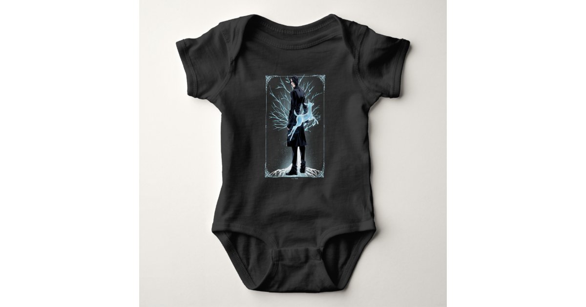 Anime Severus Snape's Doe Patronus Baby Bodysuit | Zazzle