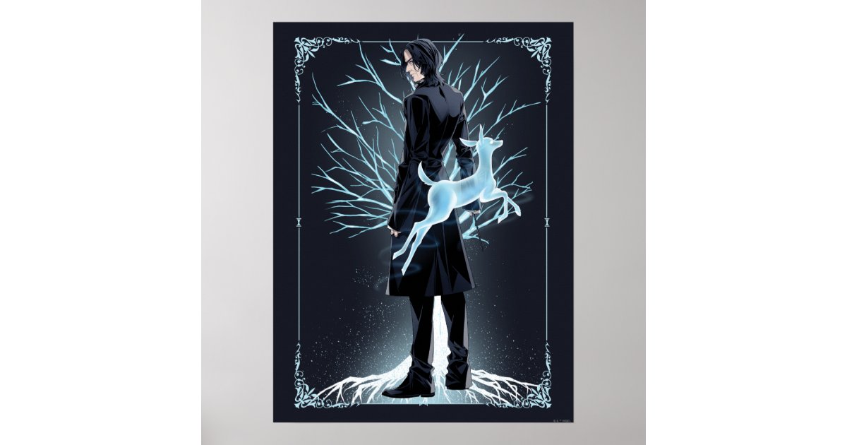 Anime Severus Snape's Doe Patronus Poster | Zazzle