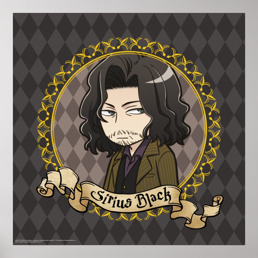 Anime Sirius Black Poster | Zazzle
