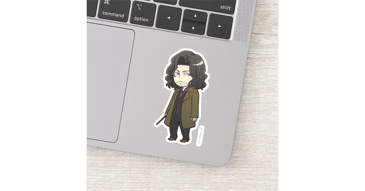 Anime Sirius Black Sticker | Zazzle
