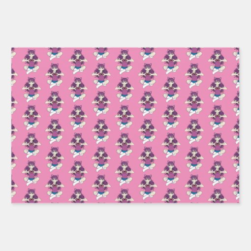 Anime Video Gamer Girl Wrapping Paper Sheet | Zazzle
