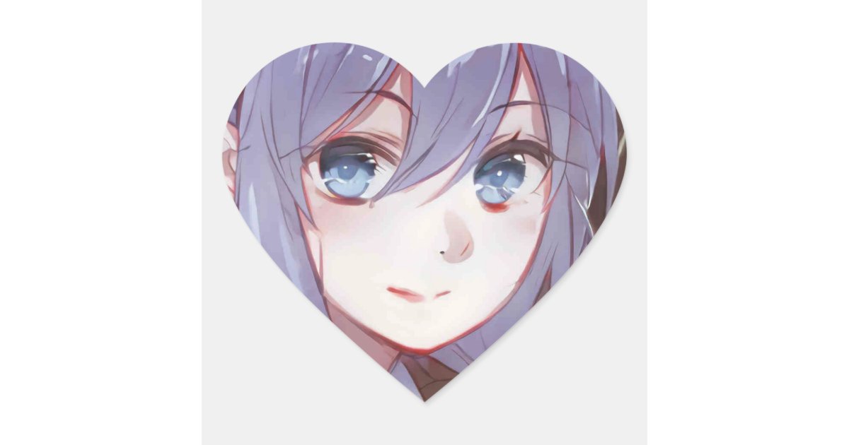 Anime Waifu Stickers | Zazzle