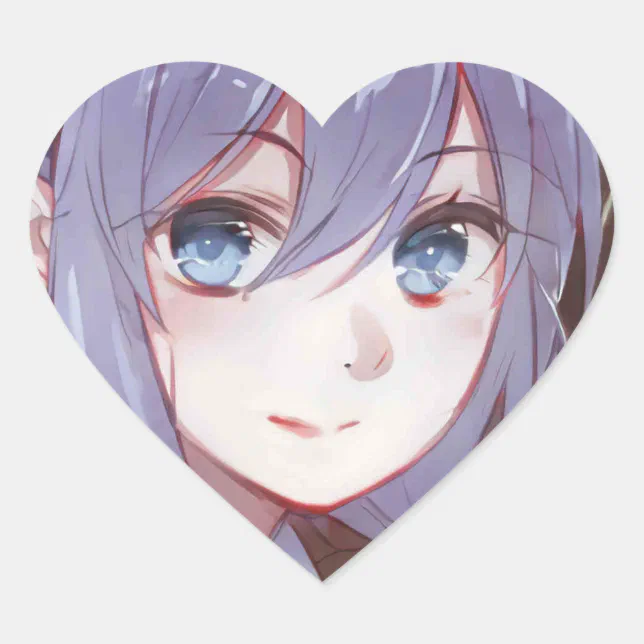Anime Waifu Stickers | Zazzle