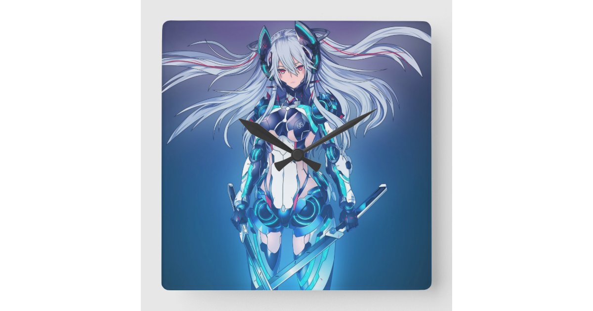 Anime Wall Clock | Zazzle