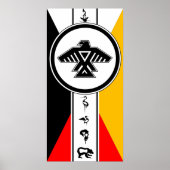 Anishinabek Dodem & 4 Directions Poster | Zazzle