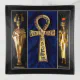 Ankh Egyptian God Goddess Statue Trinket Tray | Zazzle