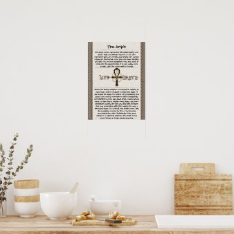 Ankh Informational Poster | Zazzle